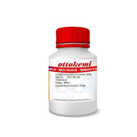Antimonyiii Oxide 500gm At ₹ 1800kg In Hyderabad Id 2853030388473