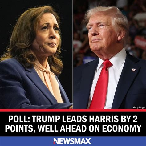 Donald Trump Holds A 2 Point Lead Over Vice President Kamala Harris