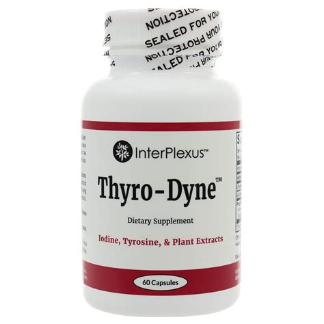 Buy Thyro Dyne 60 Capsules Online In Canada Spectrum Supplements