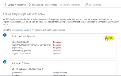 Azure Ad Add An Enterprise Application Configure Saml Sso And