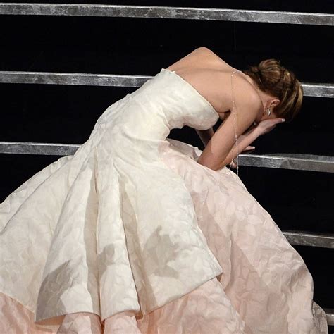 Jennifer Lawrence Oscar Fall Dior Parisian Paradise Dior Allures With