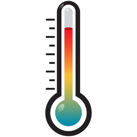 Thermometer Icon Colorful 19860394 Png