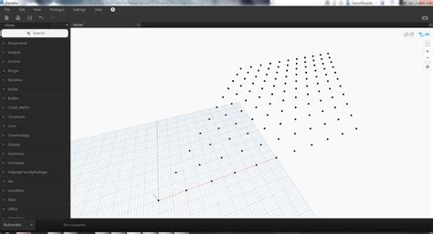 the rad architect skewed grids in dynamo
