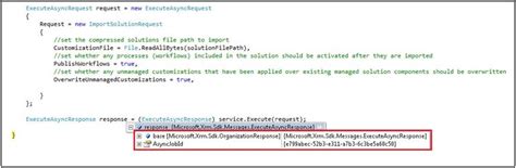 Asynchronous Solution Import Microsoft Dynamics 365 Crm Tips And Tricks
