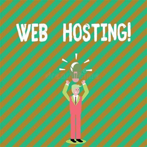 Handwriting Text Writing Web Hosting Concept Meaning Server Service