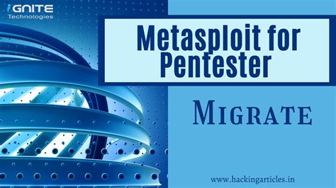 Hacking Articles On Twitter Metasploit For Pentester Migrate Credit