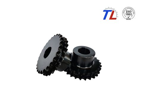 Durable Dual Row Sprocket With Hardened Teeth For Hoist Motor With
