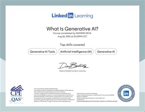 sai kiran deva on linkedin generativeai artificialintelligence