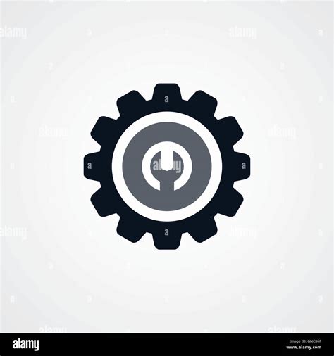 Cog Settings Icon Symbol Stock Vector Image And Art Alamy
