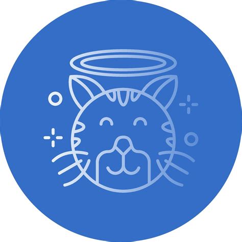 Angel Gradient Line Circle Icon 40832132 Vector Art At Vecteezy