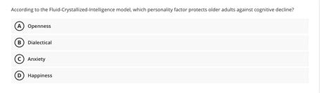Solved According To The Fluid Crystallized Intelligence