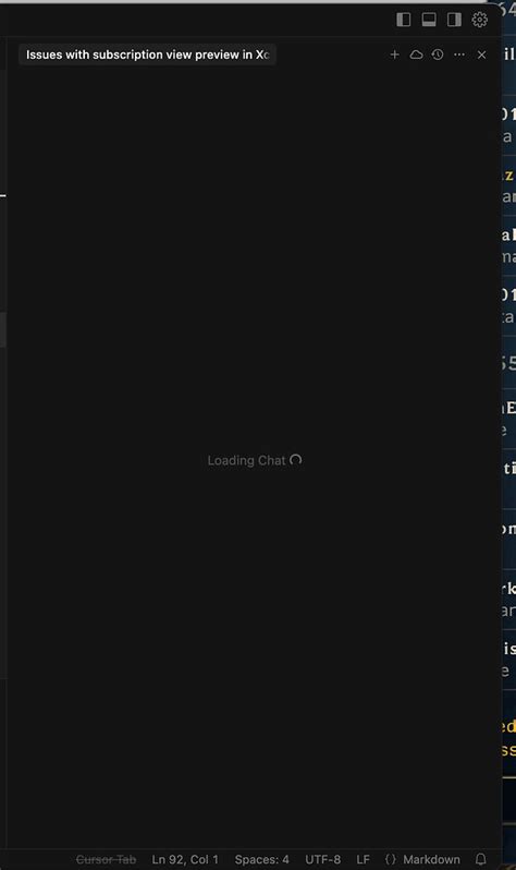 When Attempting To Access Past Chats It Starts A New Chat Bug