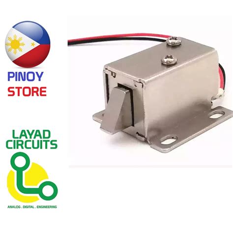 Solenoid Lock 12v Small Size Electronic Lock Catch Door Gate 6 12v 04a