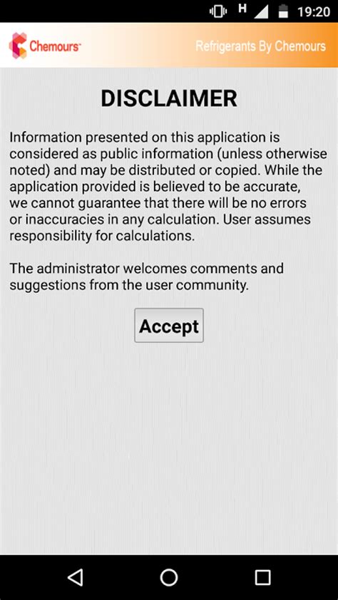 Chemours Pt Calc Apk สำหรับ Android ดาวน์โหลด