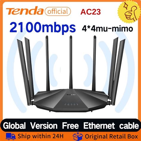 Tenda Ac Wifi Router Mbps Gigabit Dual Band Wifi Repeater Router Works With Alexa Pk