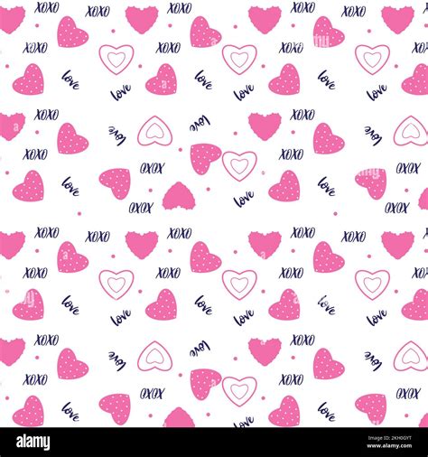 Cute Background Pattern Love