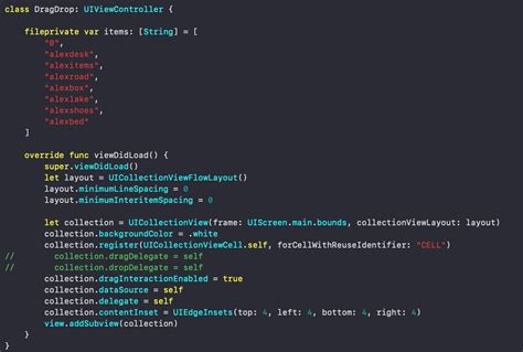 drag drop and reorder collection view cells into one or more uicollectionview