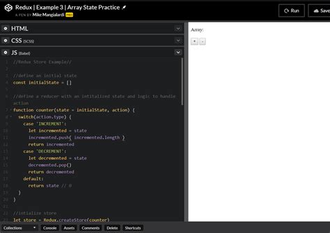 redux from scratch chapter 3 implementing with react by michael mangialardi coding