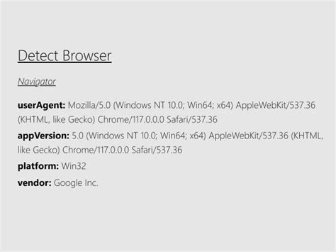 Javascript Get Browser Name And Version — Codehim