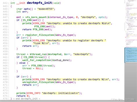 Linux内核 Devtmpfs介绍 Csdn博客