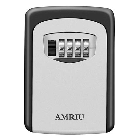 Buy AMRIU Combination Key Lock Box More Convenient Key Box Best Outdoor Wall Mounted Key Box
