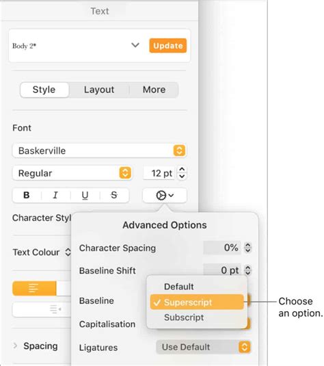 How To Type Exponents On Mac