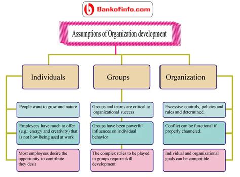 Assumptions Of Organization Development Individuals Groups
