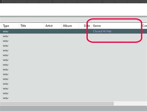 Metadata And Reaper Media Explorer Untidy Music