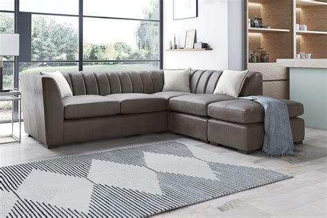 Corner Sofas Leather Fabric And U Shaped Sofas Sofology