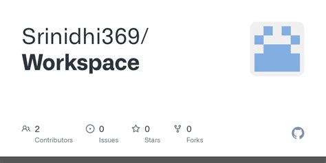 Github Srinidhi369workspace