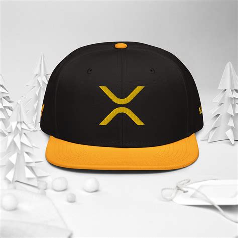 Xrp 589 Rocket Ship Snapback Hat Xrp To The Moon Etsy
