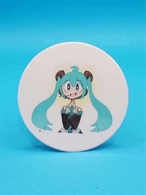 Hatsune Miku Sticker Set Etsy