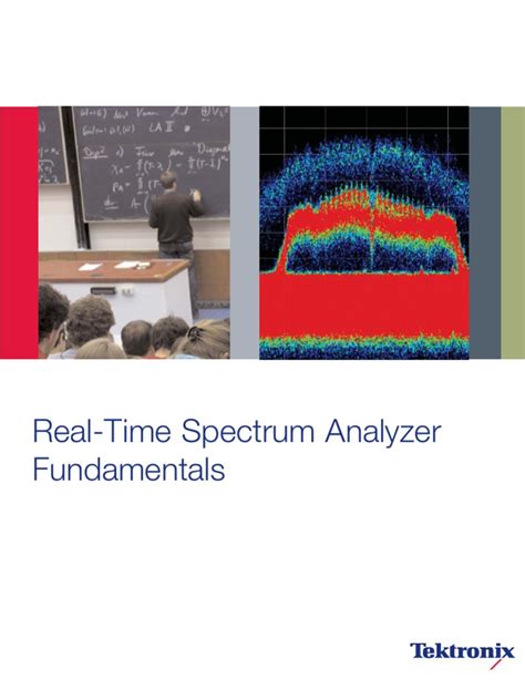 Real Time Spectrum Analyzer Fundamentals Tektronix Pdf Digital Signal Processing