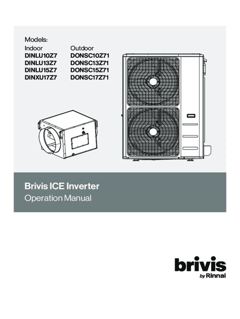 Fillable Online Brivis Ice Inverter Fax Email Print Pdffiller