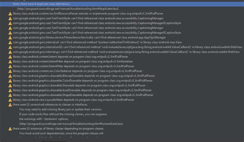 Android Errorexecution Failed For Task Appproguardrelease Java