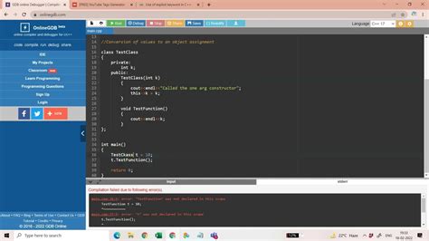 explicit keyword in c in english by vikash shakya youtube