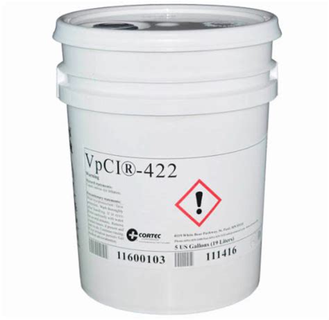 Cortec Vpci® 422 Ecoair Organic Rust Remover Liquid Corrosion Inhibitor 5 Gal