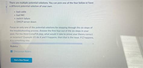 Solved Comptias T S Methodology Required Graded He