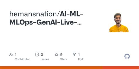 Github Hemansnationai Ml Mlops Genai Live Summer Cohort 2024