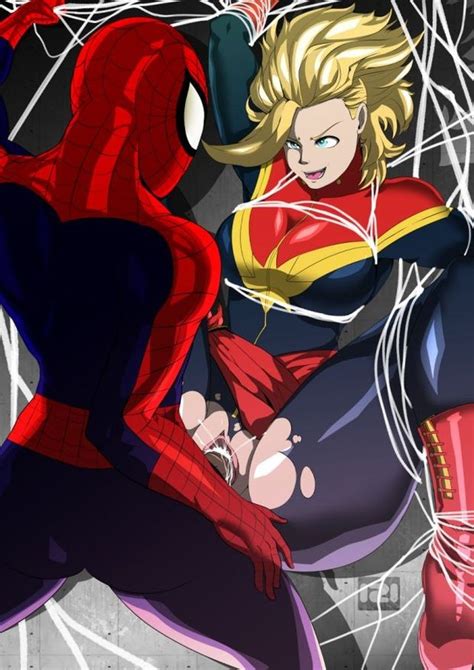 Captain Marvel Webbed Pic