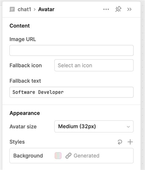 new ai chat component set user name 💬 app building retool forum