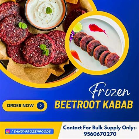 Frozen Beetroot Kebabs 1 Kilogram At Rs 360 Kg In New Delhi Id 2853963433730