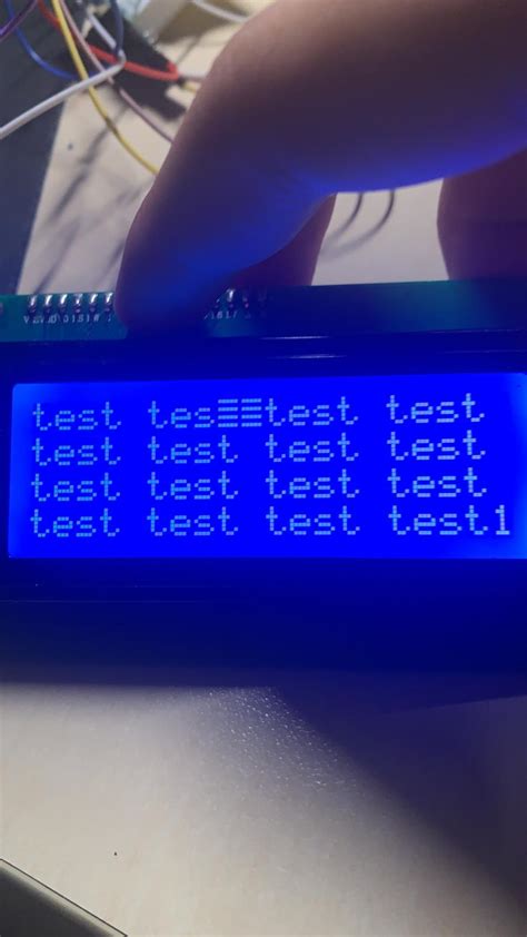 Lcd Printing This Wierd Simbol Displays Arduino Forum