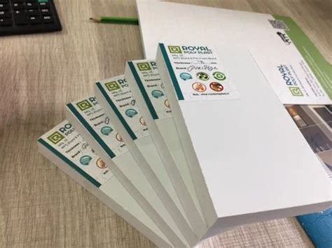 Royal Whitegray Pvc Termite Proof Board 450 700 Kgm3 5mm 25mm At