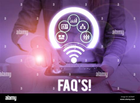 Conceptual Hand Writing Showing Faq S Concept Meaning List Of Questions And Answers Relating To