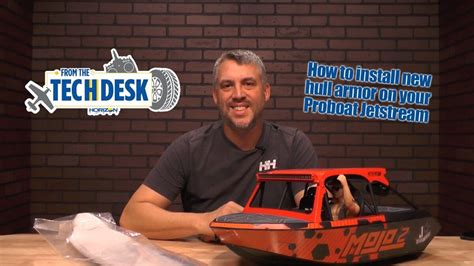 How To Installing A New Hull Armor On Your Pro Boat Jetstream Video
