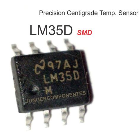 Lm35d Lm35dm Lm35d Lm35 Lm35o Lm350 Sop 8 Sensor De Temperatura Lm35d