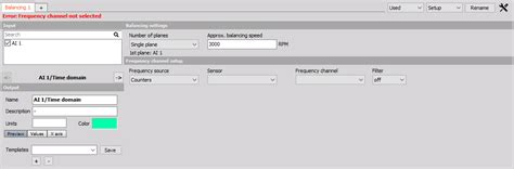 Rotor Balancer Machinery Diagnostics Modules Setup Dewesoft X