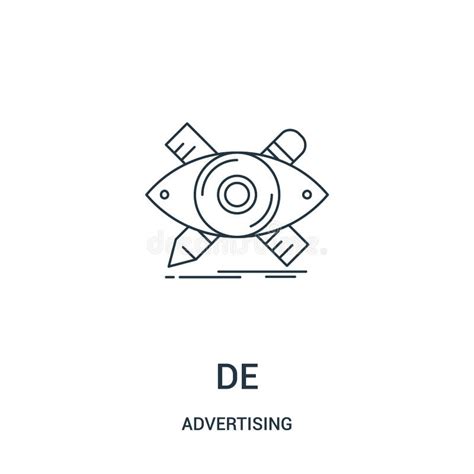 Digital Advertising Icon Vector From Advertising Collection Thin Line Digital Advertising