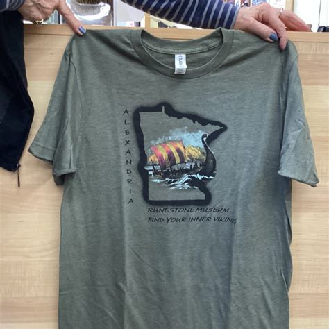 T Shirt Find Your Inner Viking Green Runestone Museum